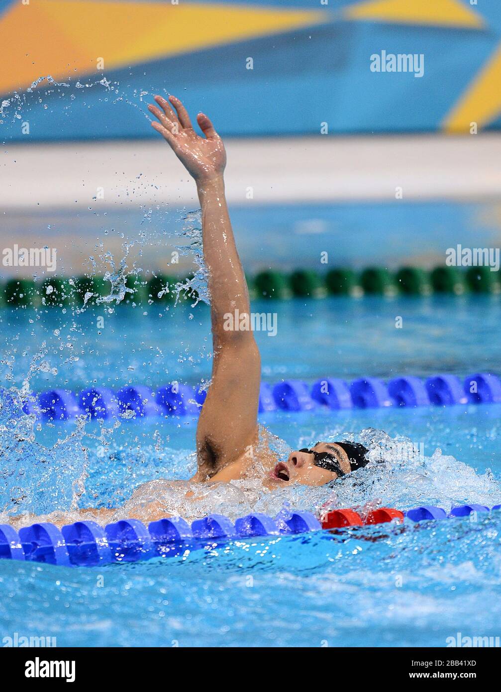 Japan's Kanako Watanabe during the Men's 200m Backstroke Final Stock ...