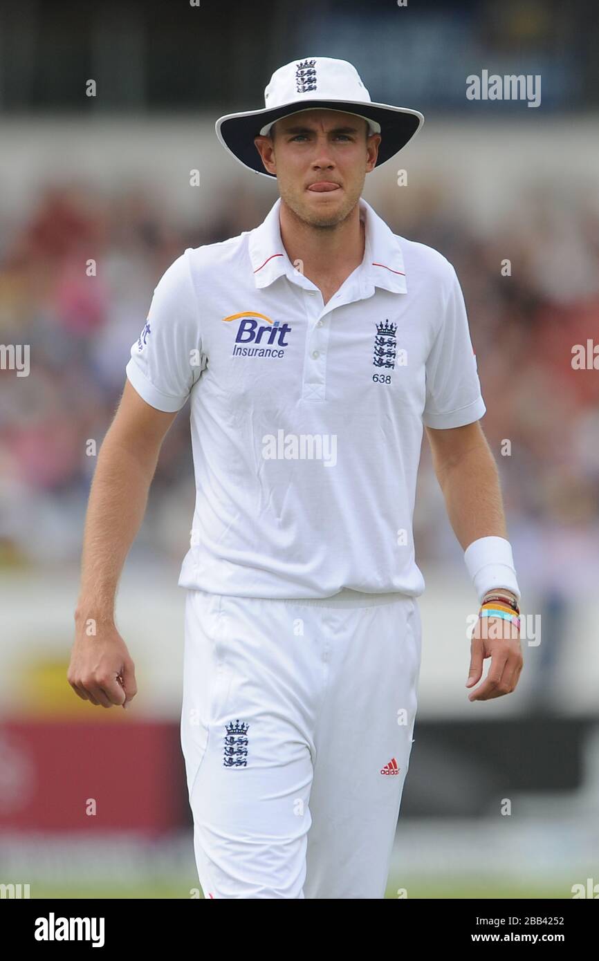 Stuart Broad, England Stock Photo - Alamy