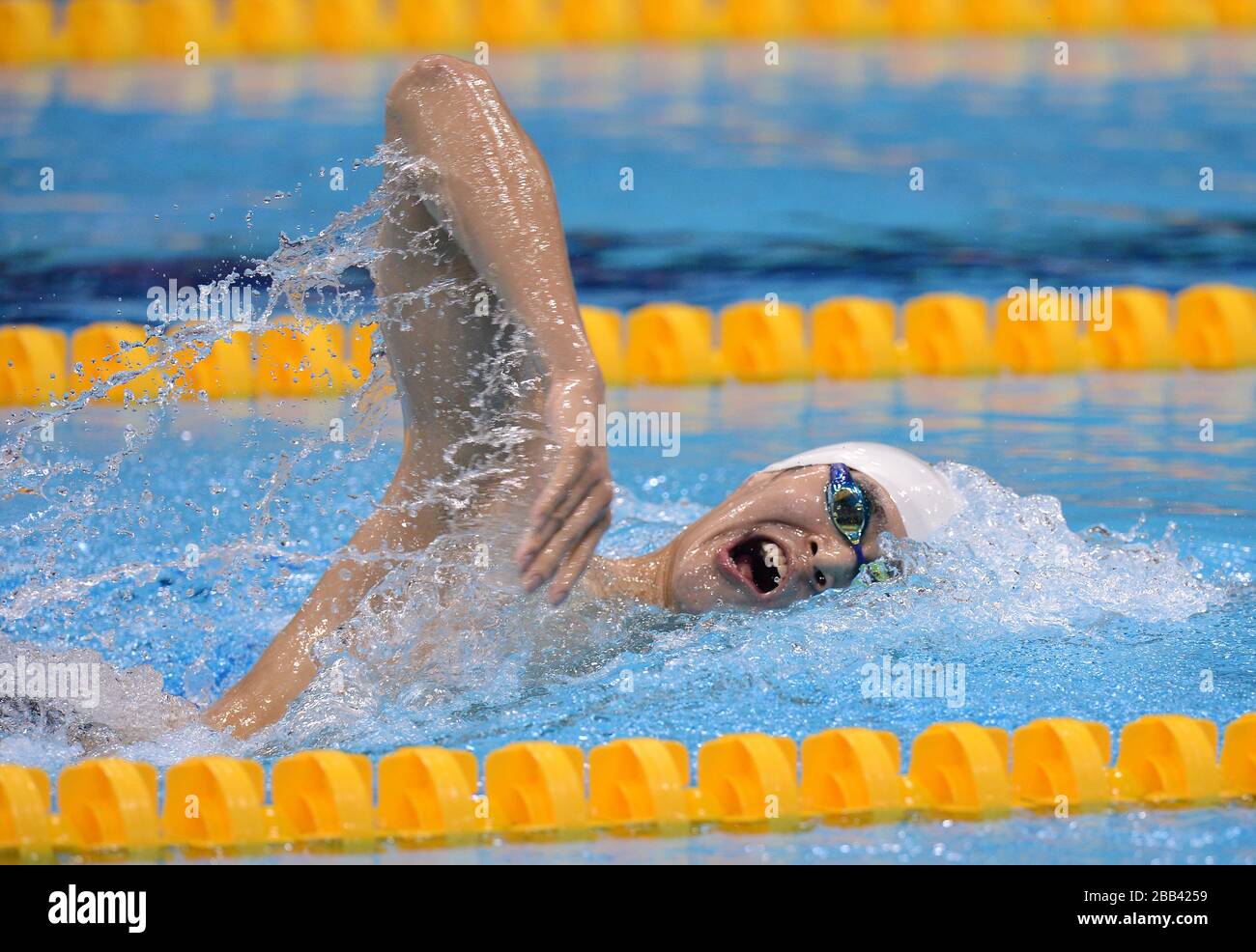 China's Sun Yang in action during the heats of Men's 1500m at The ...