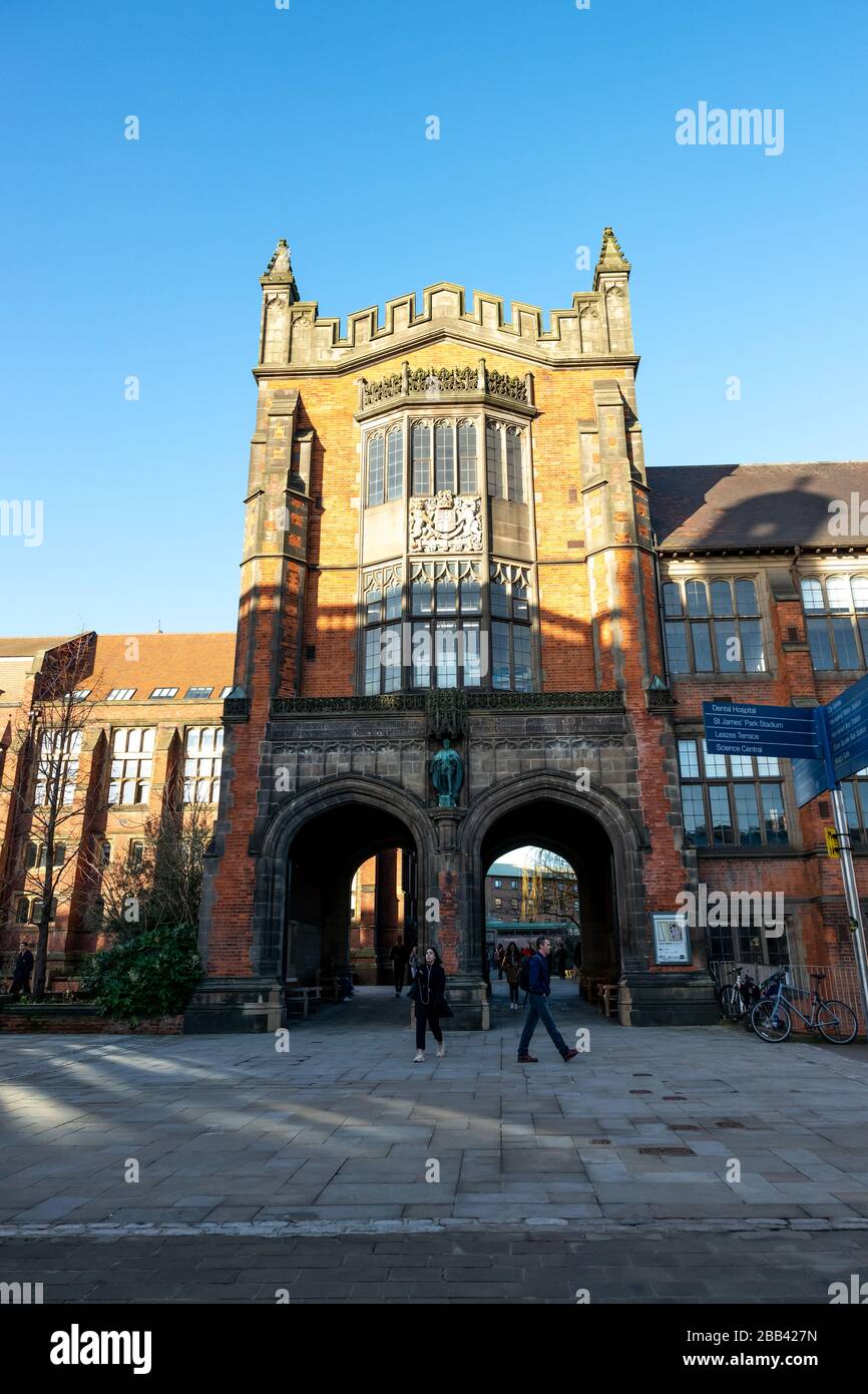 Newcastle upon Tyne/UK - 8th Jan 2020: King Edward VII building on ...