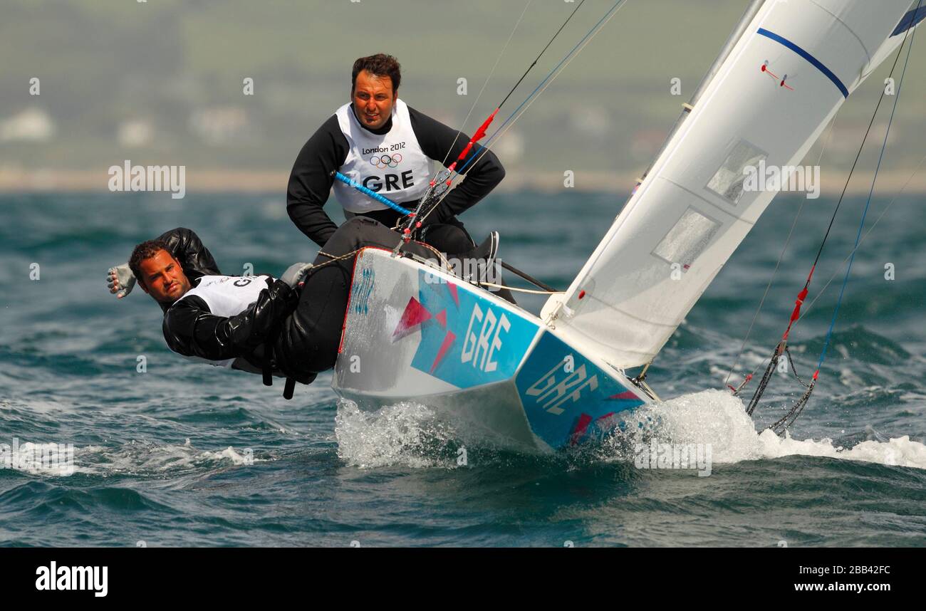 Greece's Star class pair of Emilios Papathanasiou and Adonis Tsotras on ...