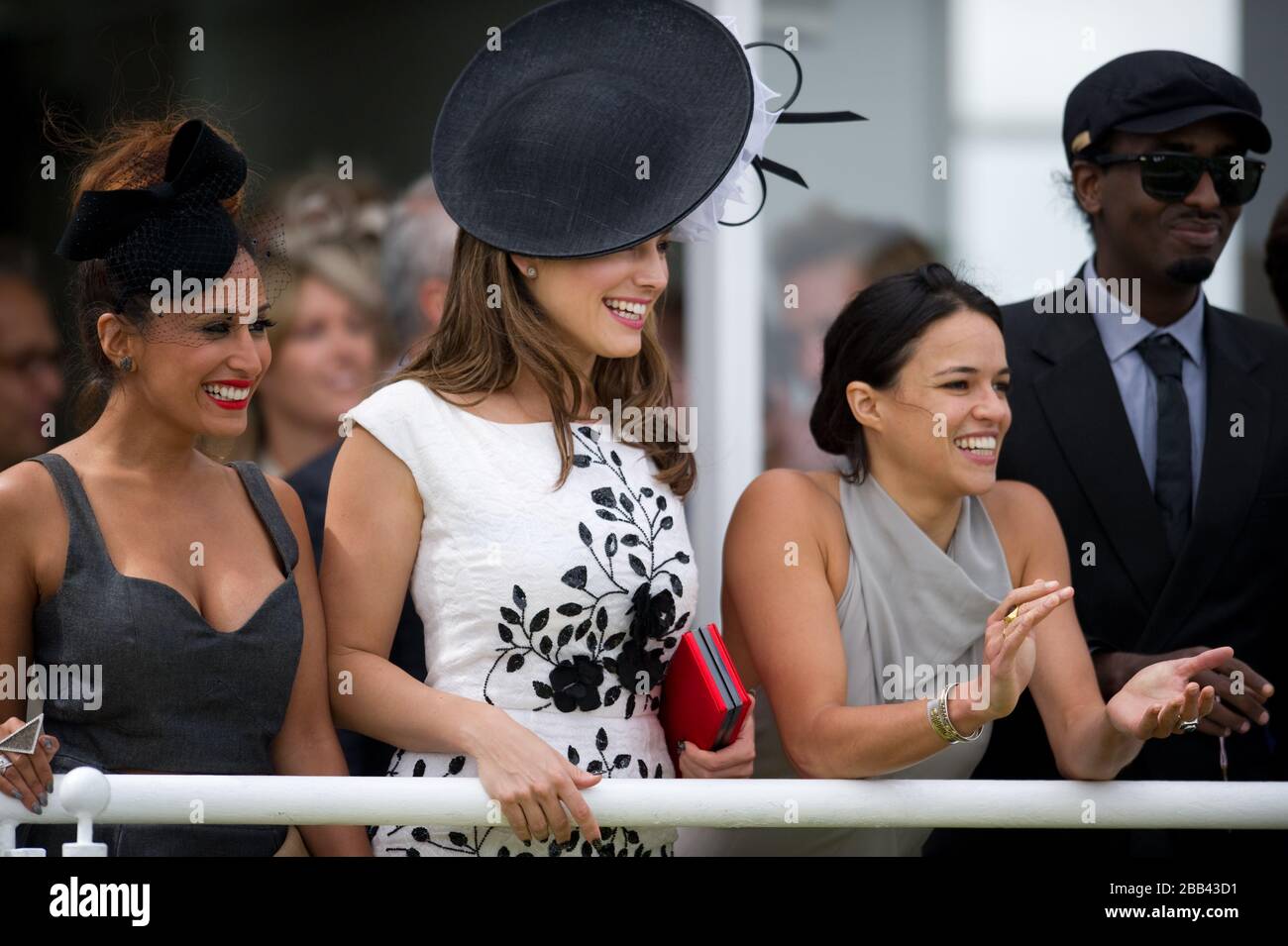 L-R: Preeya Kalidas, Kelly Brook, Michelle Rodriguez and Mason Smillie ...