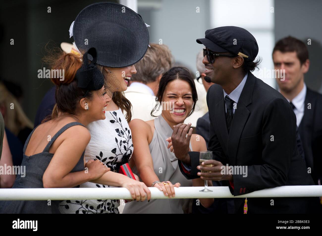 Michelle rodriguez mason smillie on ladies day goodwood racecourse hi ...