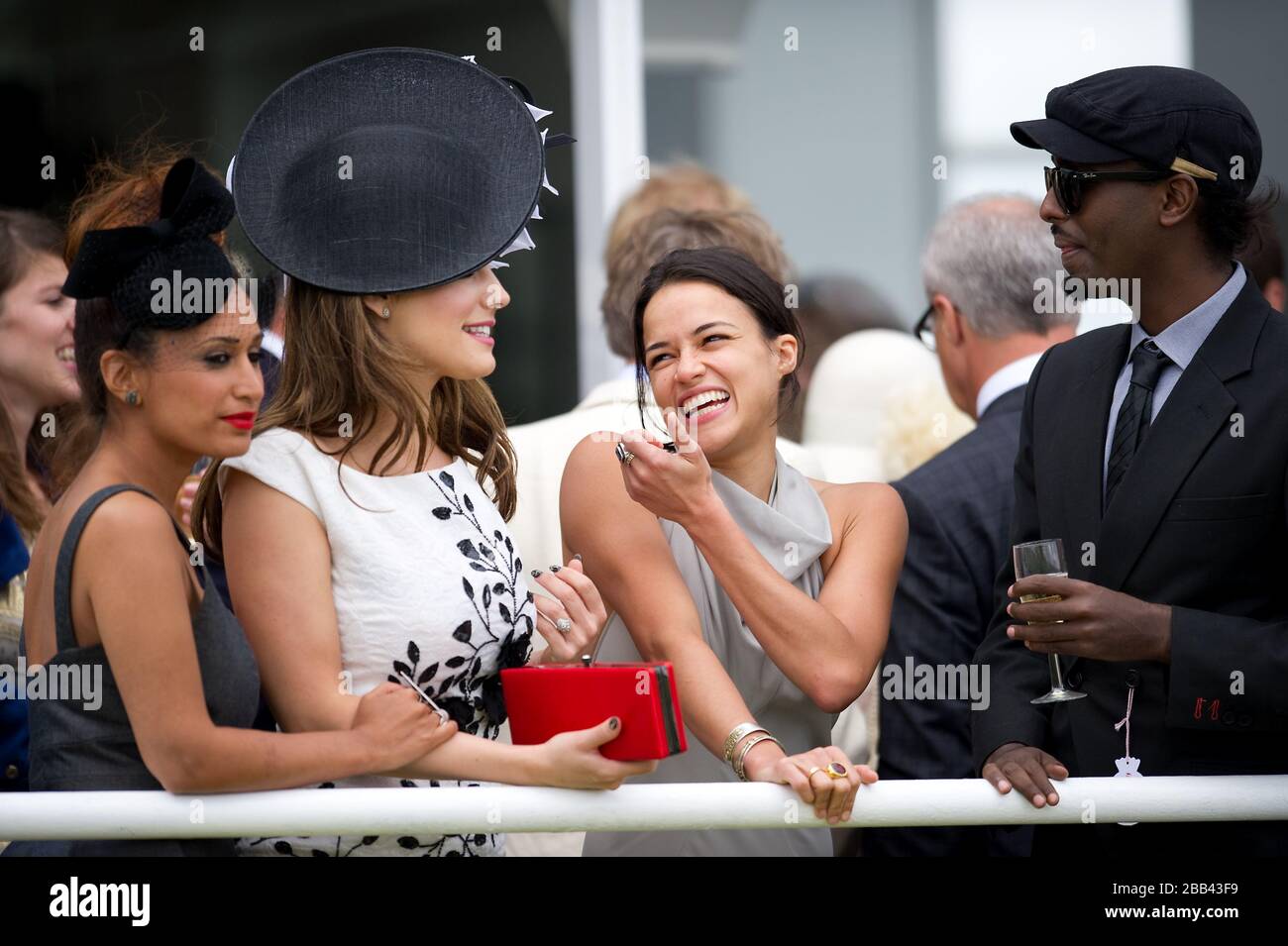 L-R: Preeya Kalidas, Kelly Brook, Michelle Rodriguez and Mason Smillie ...