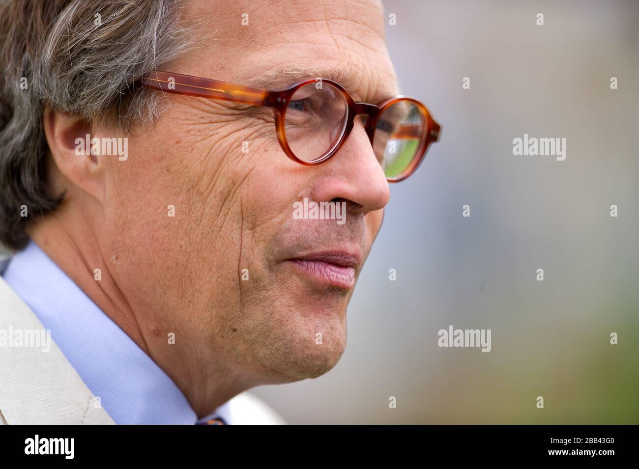 Lord March, Chairman of Goodwood Racecourse during Ladies Day Stock ...