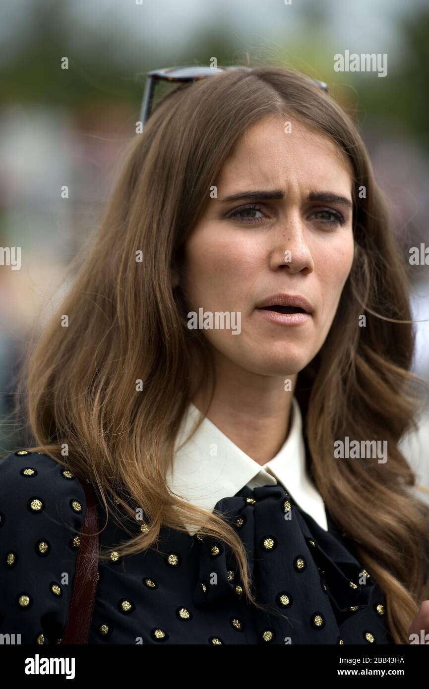 Jade Williams during Ladies Day at Goodwood Racecourse Stock Photo - Alamy
