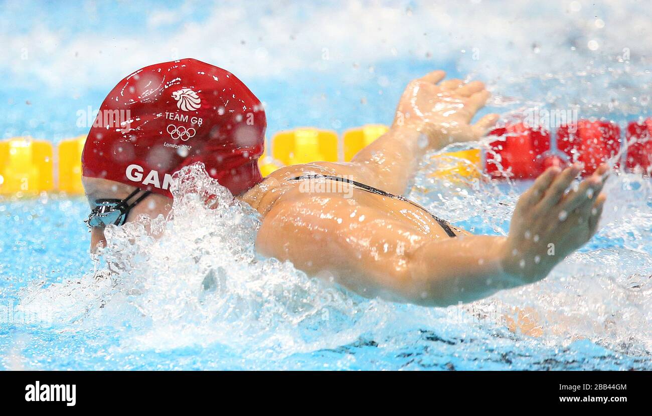 Great Britain's Ellen Gandy in action in her Women's 200m Butterfly ...