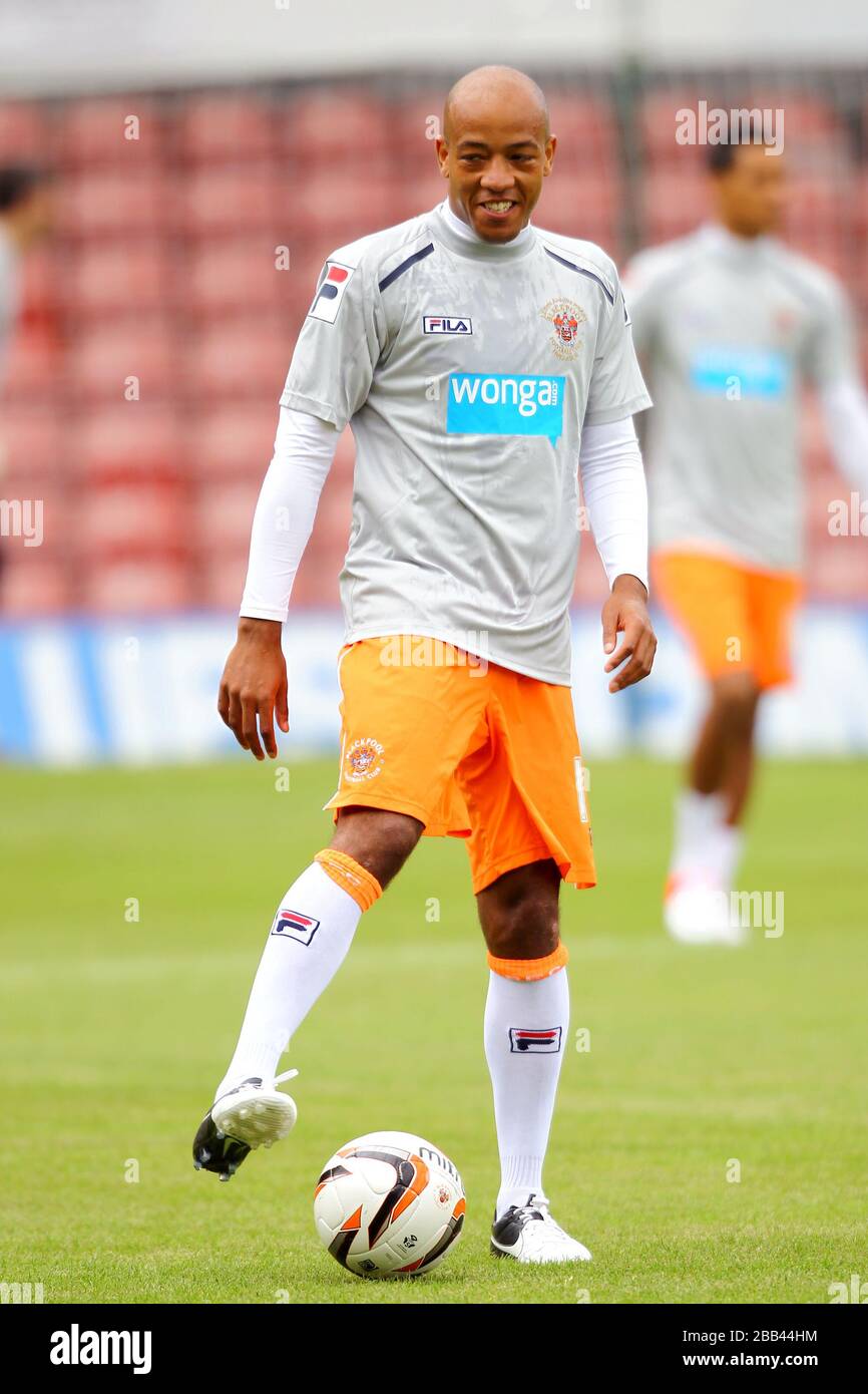 Alex Baptiste, Blackpool Stock Photo - Alamy
