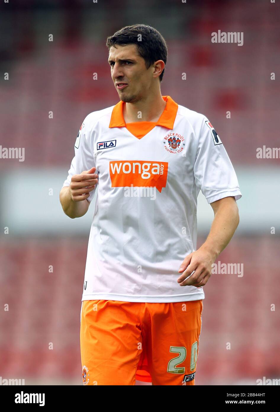 Craig Cathcart, Blackpool Stock Photo - Alamy