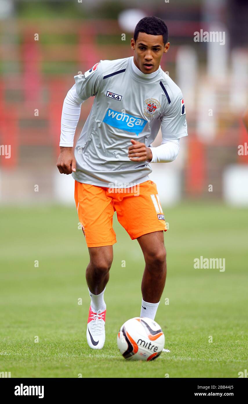 Tom Ince, Blackpool Stock Photo - Alamy
