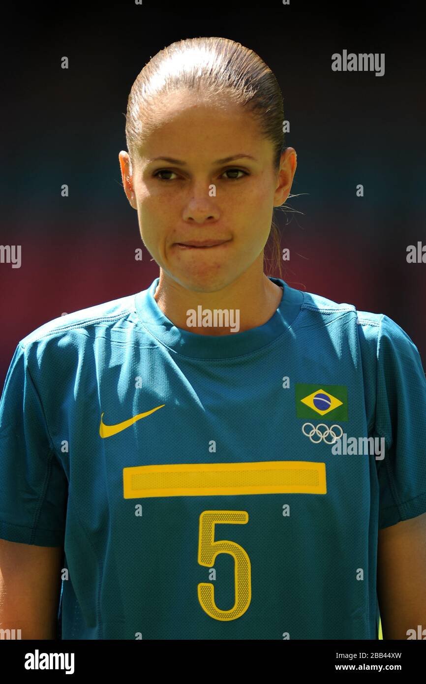 Brazil's Erika during the New Zealand v Brazil, Group E, Women's ...