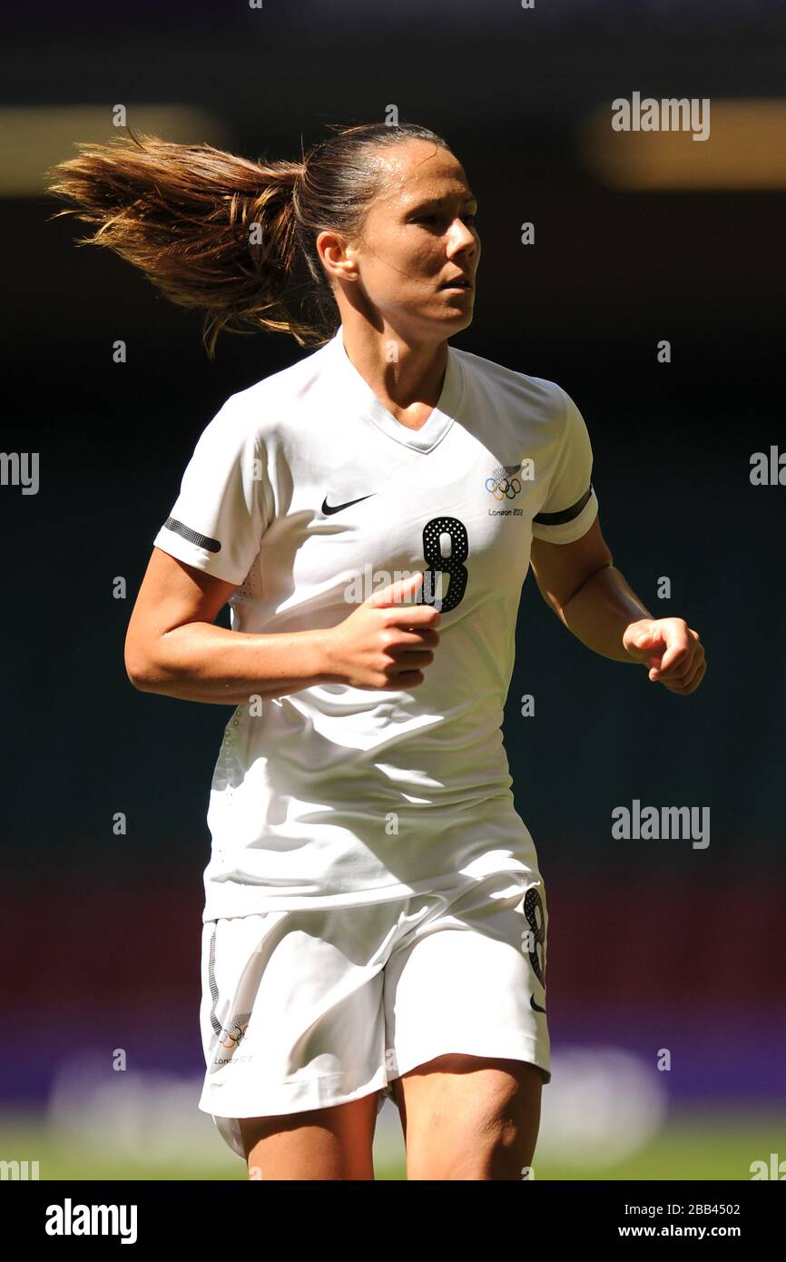 New Zealand's Hayley Moorwood during the New Zealand v Brazil, Group E ...