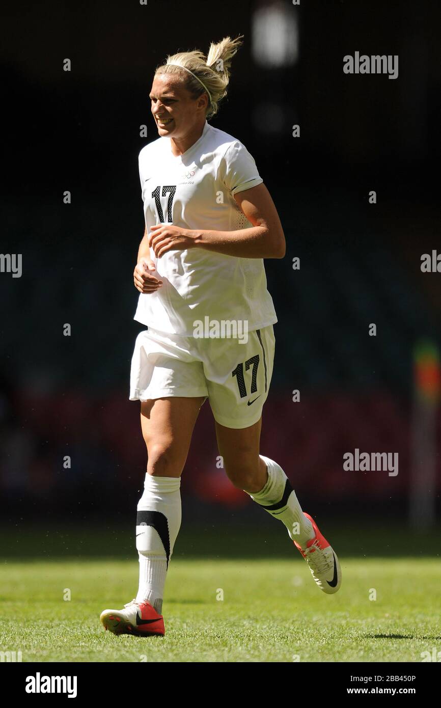 New Zealand's Hannah Wilkinson during the New Zealand v Brazil, Group E ...