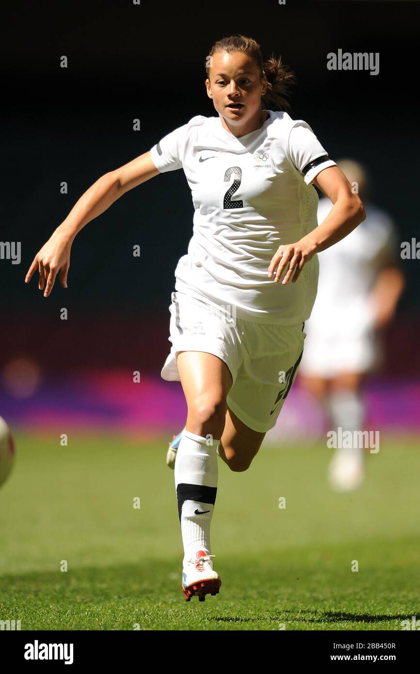 New Zealand's Ria Percival during the New Zealand v Brazil, Group E ...