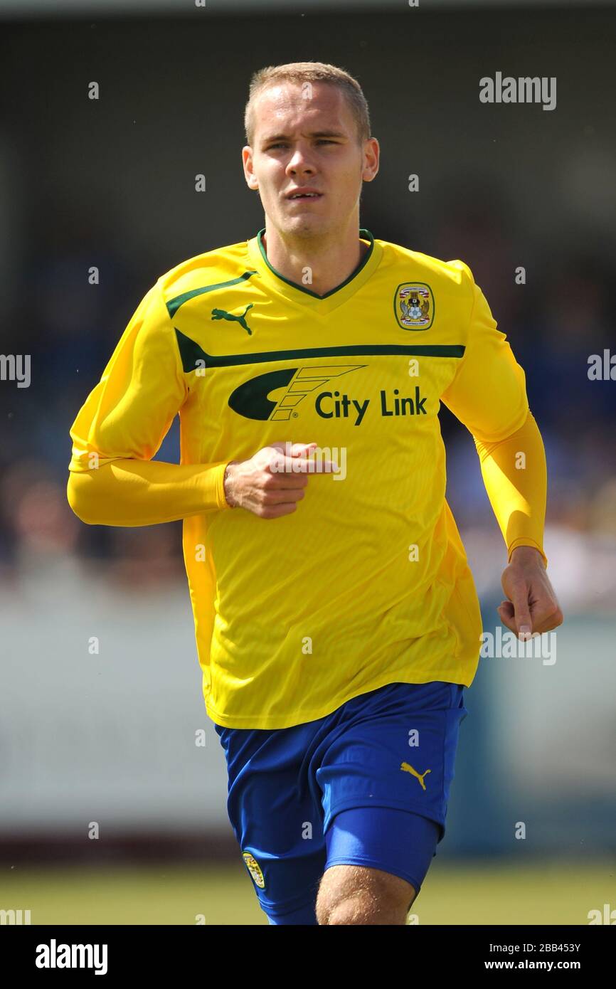 Football half length mid top chris hussey hi-res stock photography and ...