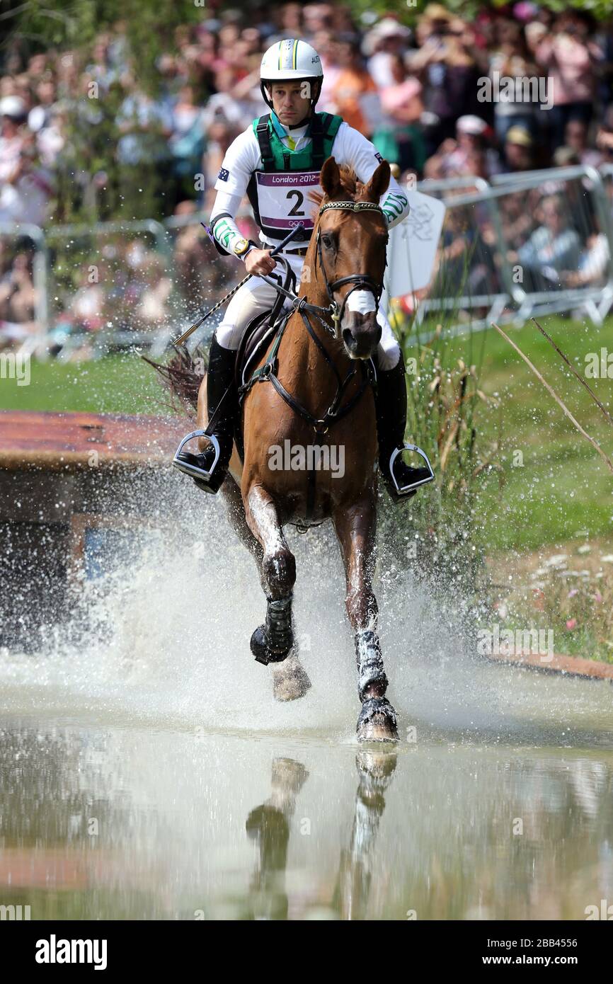 Australia's Christopher Burton riidng HP Leilani on the Cross Country ...