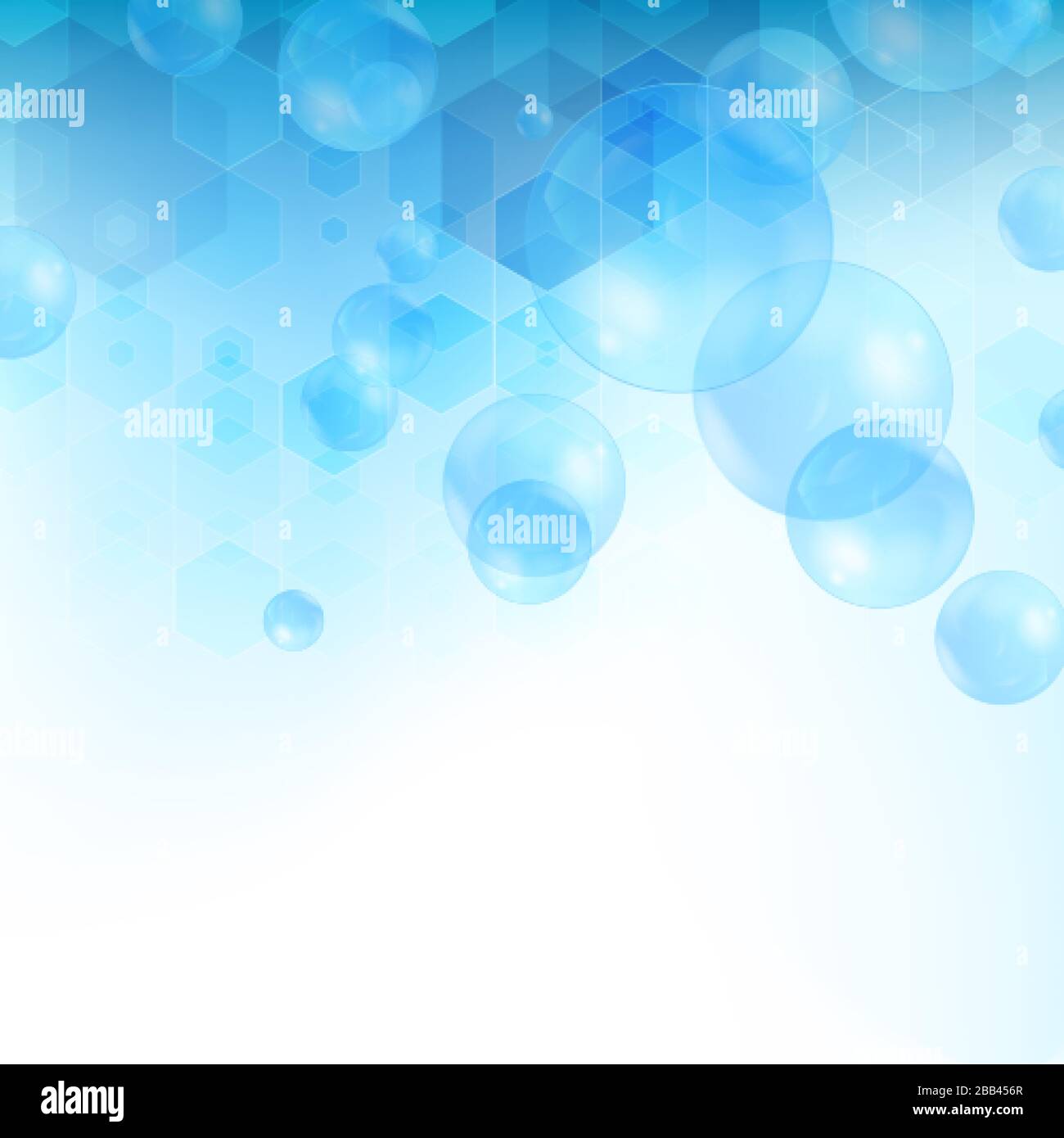 Vector Abstract Science Background Hexagon Geometric Design Stock Vector Image And Art Alamy