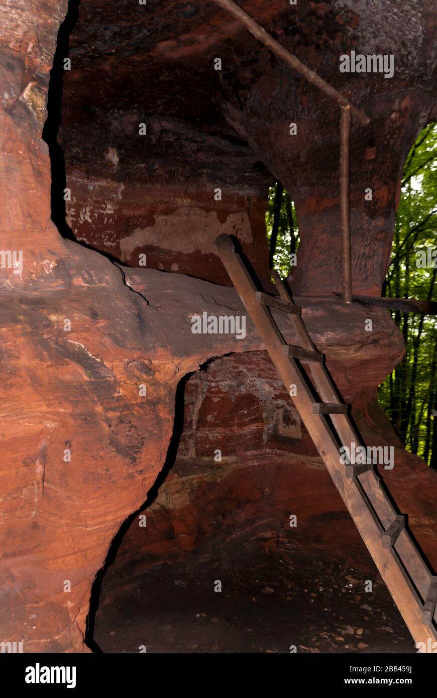 On the Hiking Trail Eifelsteig in the Eifel, Germany Stock Photo - Alamy
