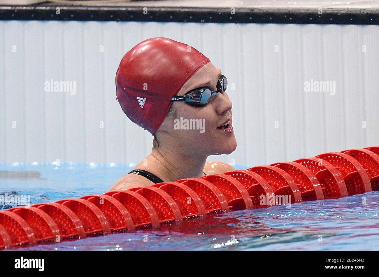 Great Britain's Jemma Lowe after the Women's 200m Butterfly Semifinal ...