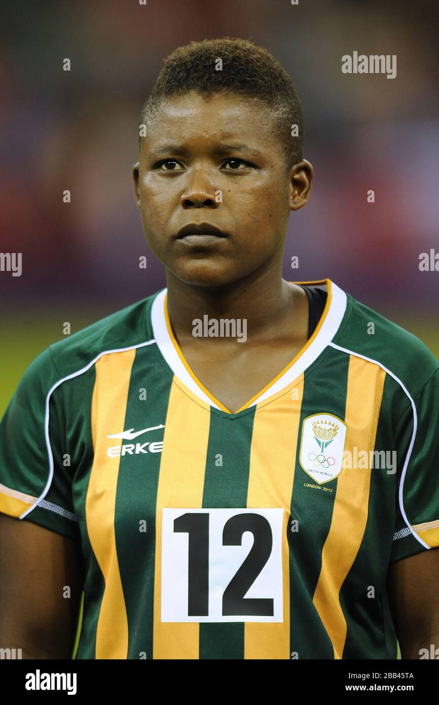 South Africa's Portia Modise Stock Photo - Alamy