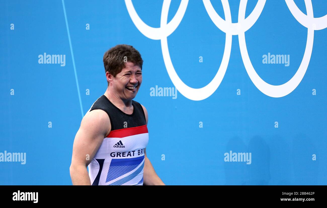 Great Britain's Natasha Perdue as she competes in the Woman's 69kg at ...