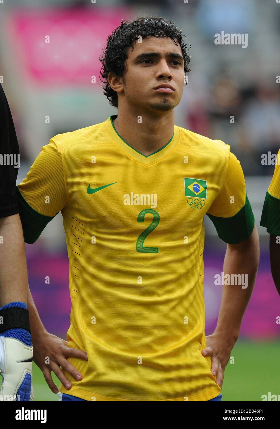 Brazil's Rafael before kick off during the Group C match at St James ...