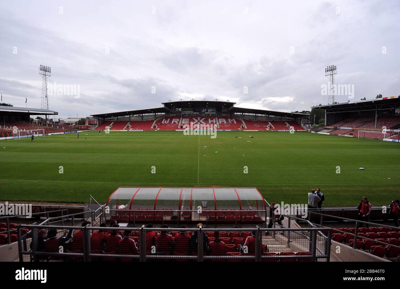 Wrexham racecourse ground general hi-res stock photography and images ...