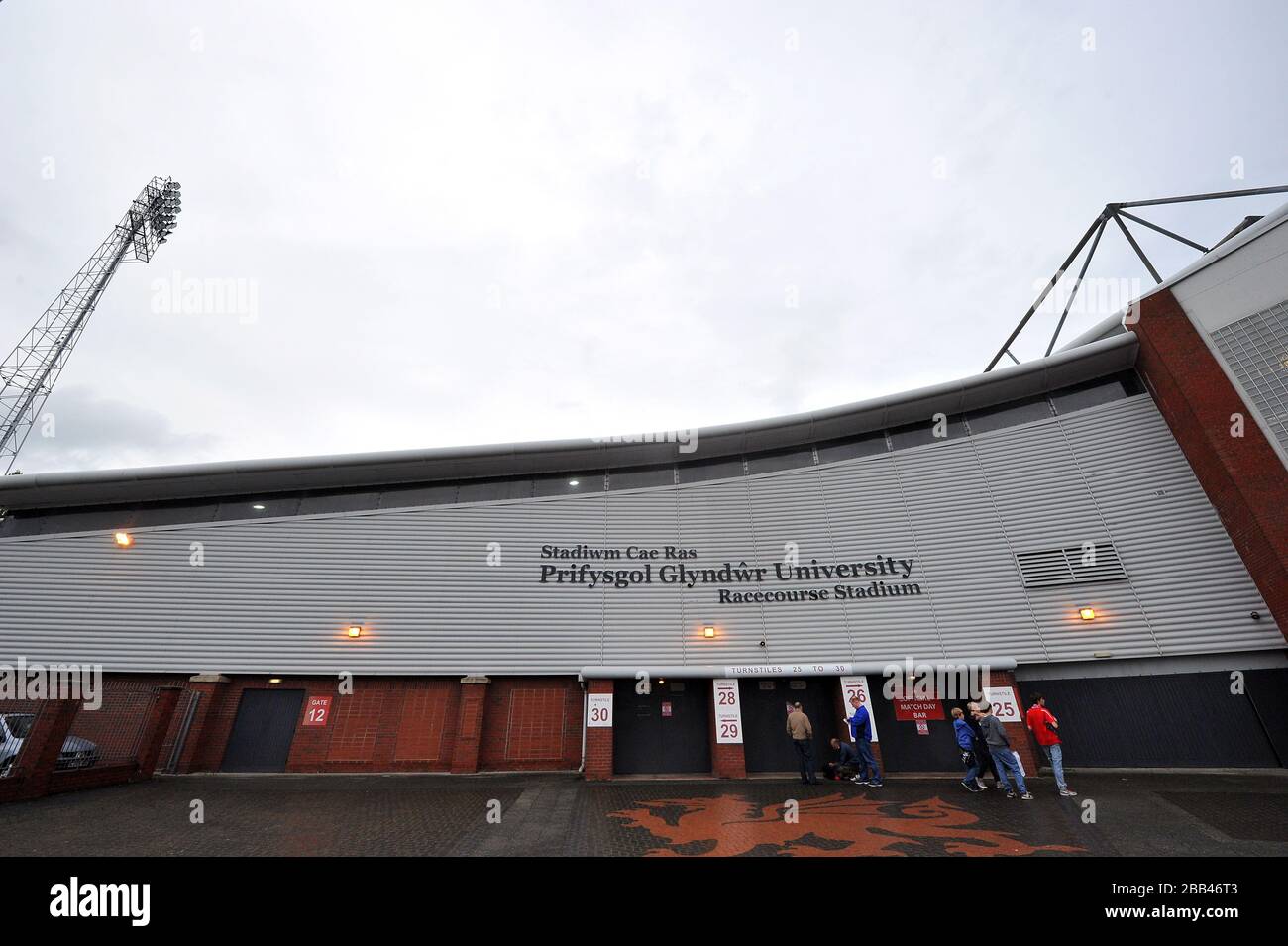 Wrexham racecourse ground general hi-res stock photography and images ...