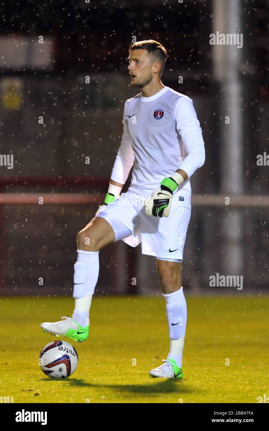Ben Hamer, Charlton Athletic goalkeeper Stock Photo - Alamy
