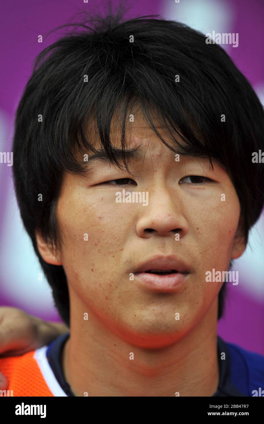 Japan's Kensuke Nagai during the Group D match between Japan and ...