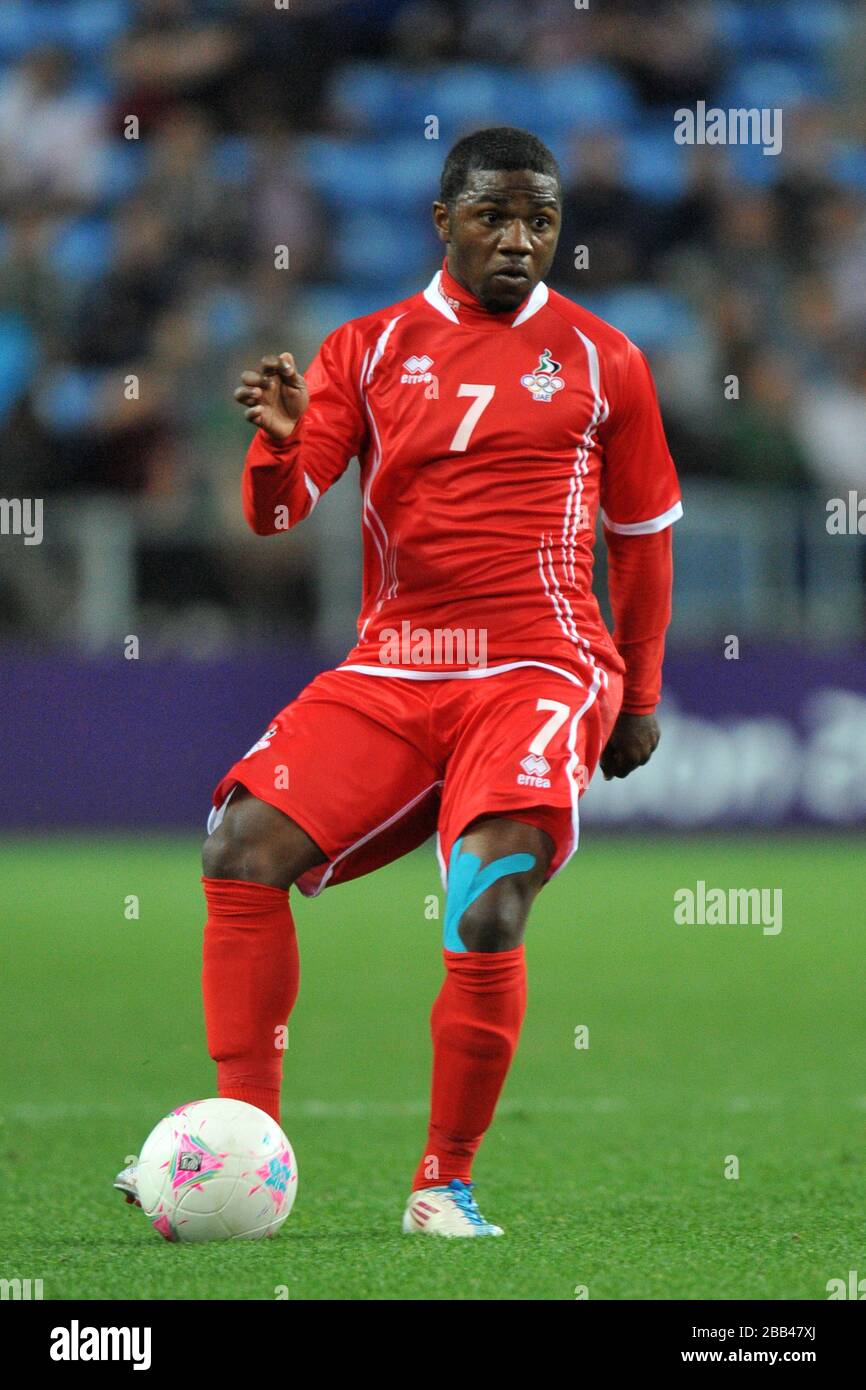 UAE's Ismail Al Hammadi during the Group A match at the City of ...
