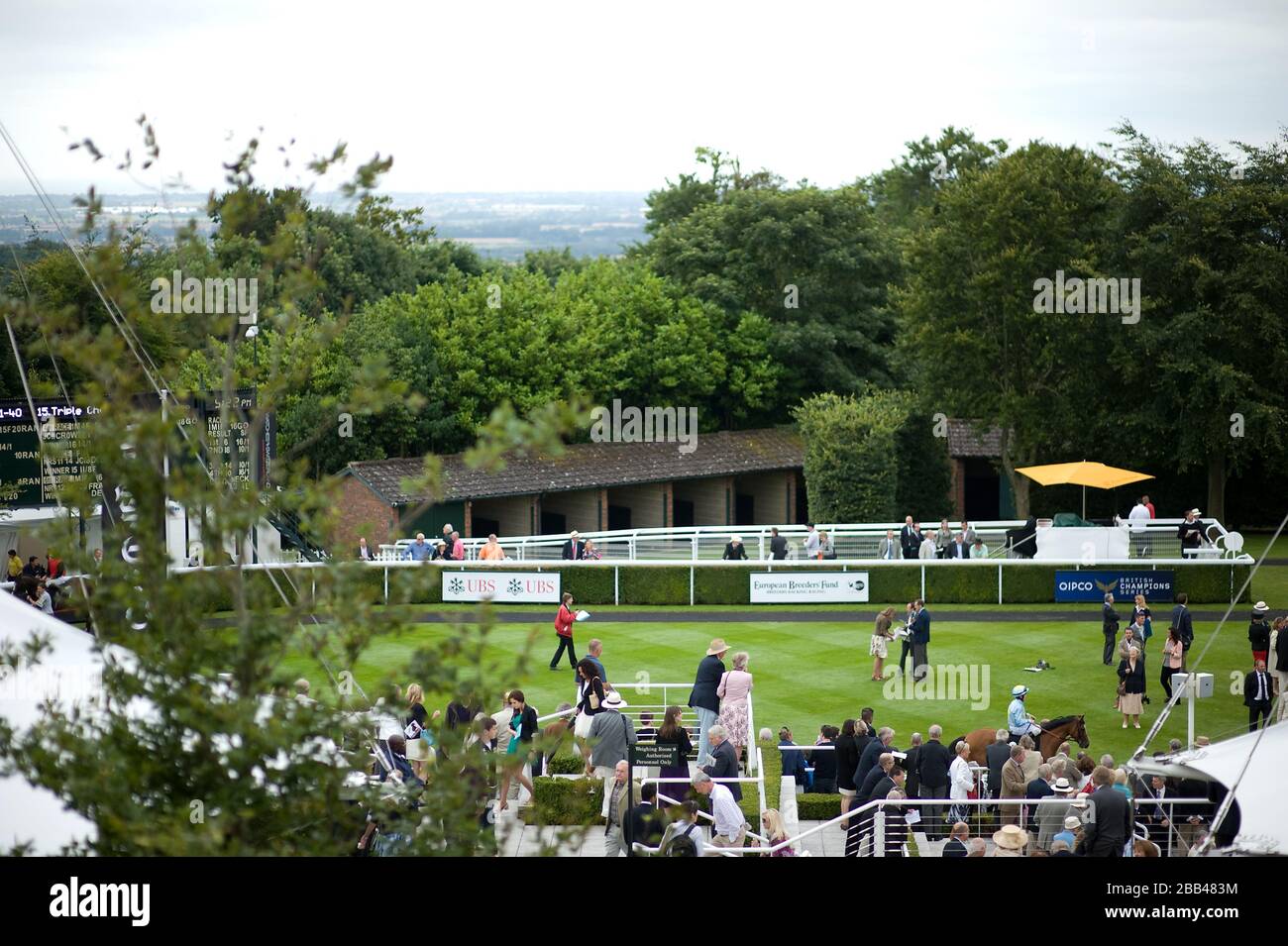 Goodwood racecourse general view hi-res stock photography and images ...