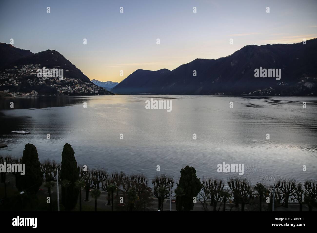 Lake lugano and switzerland hi-res stock photography and images - Alamy