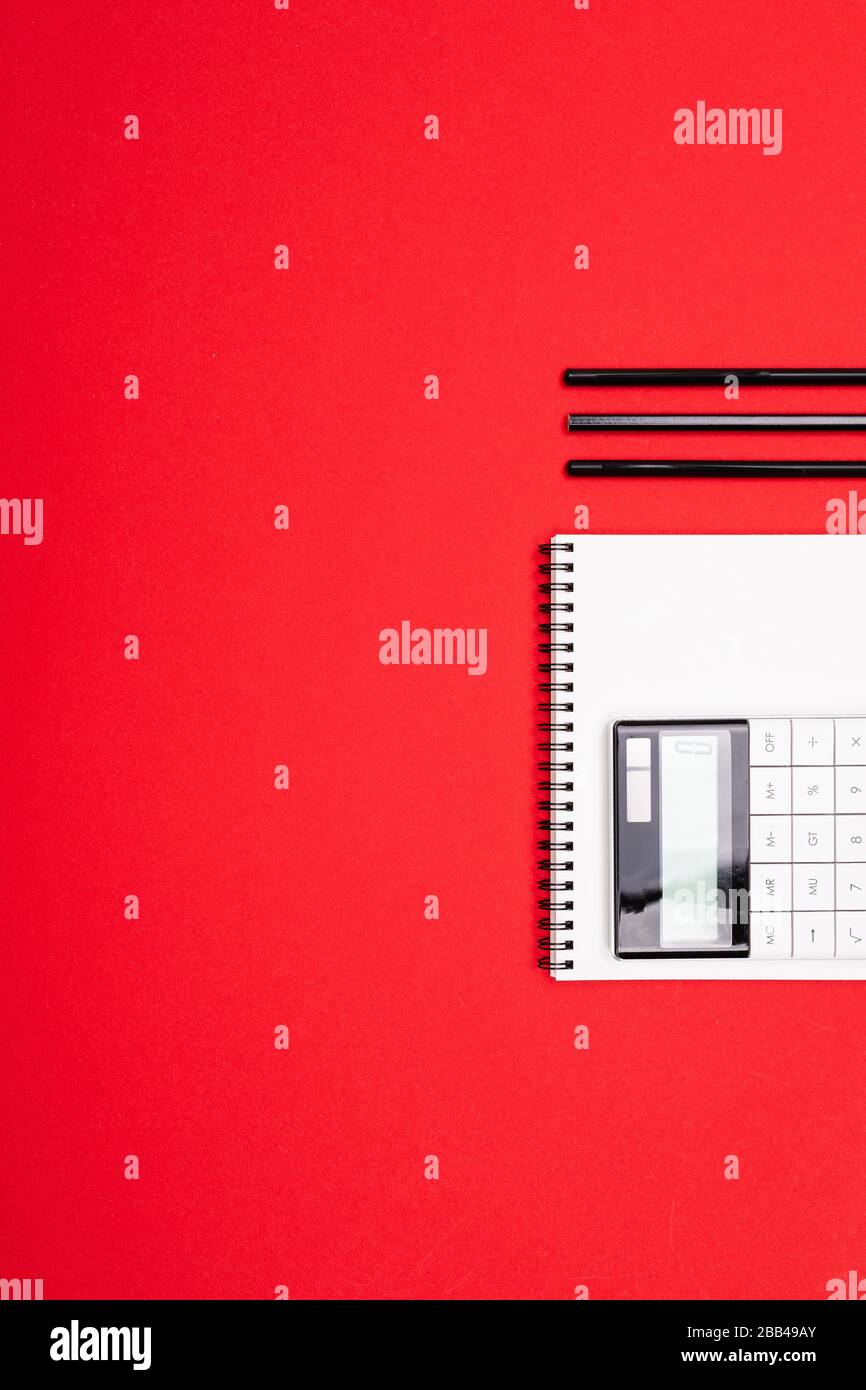 minimalist office supplies for an office employee for a desktop ...