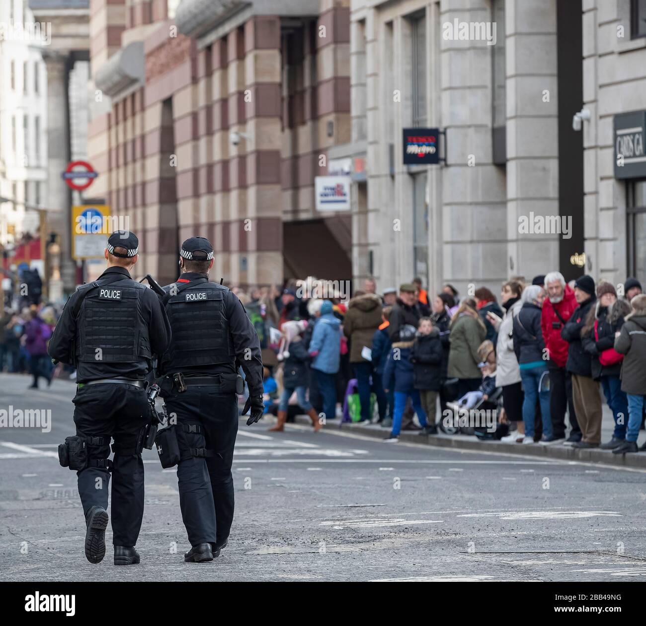 Policemen parade hi-res stock photography and images - Alamy