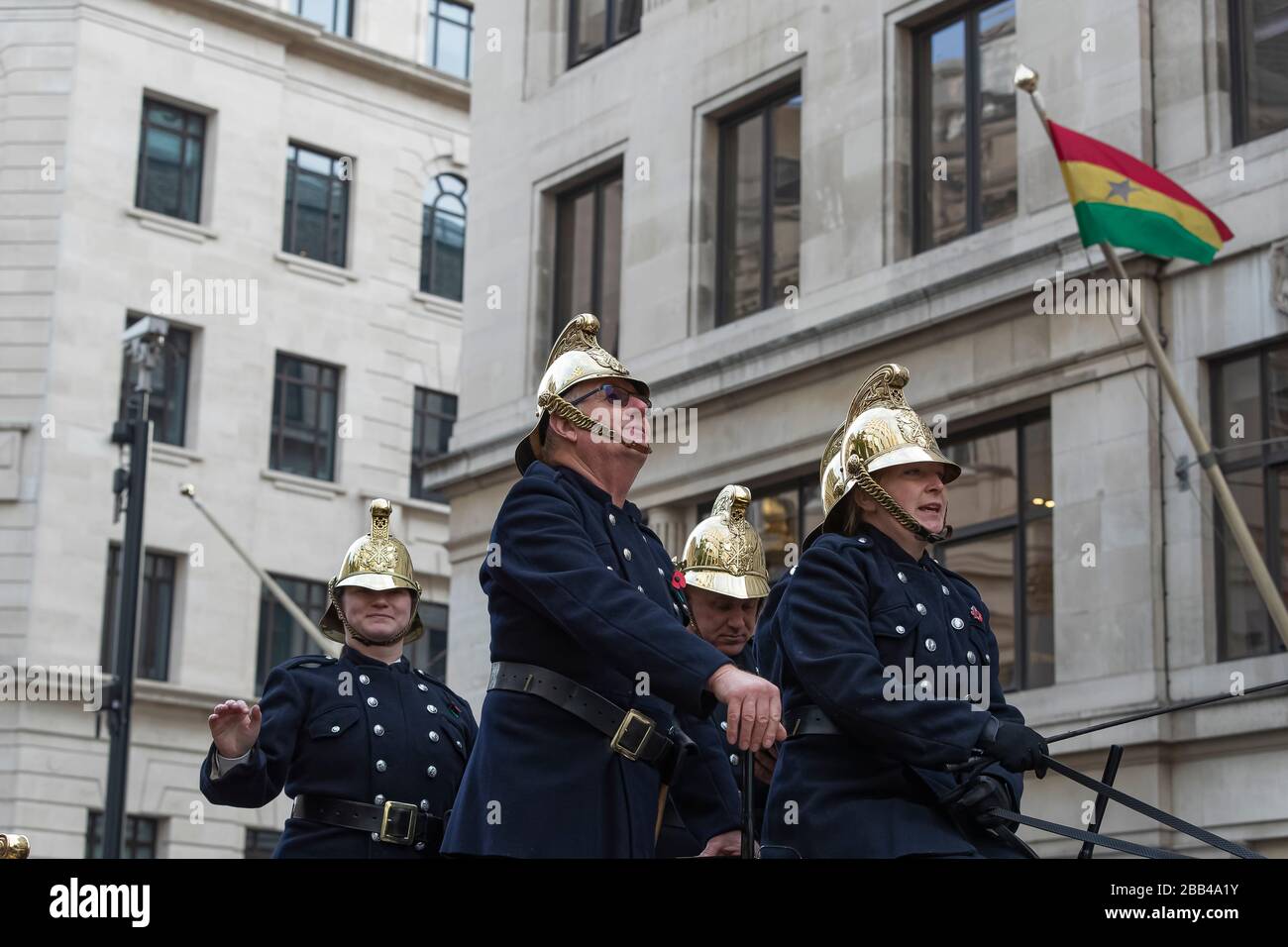 London fire brigade helmets hi-res stock photography and images - Alamy