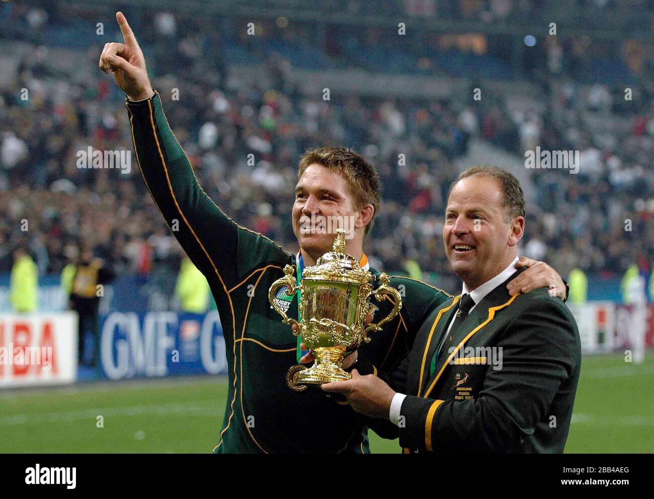 John smit rugby world cup hi-res stock photography and images - Alamy