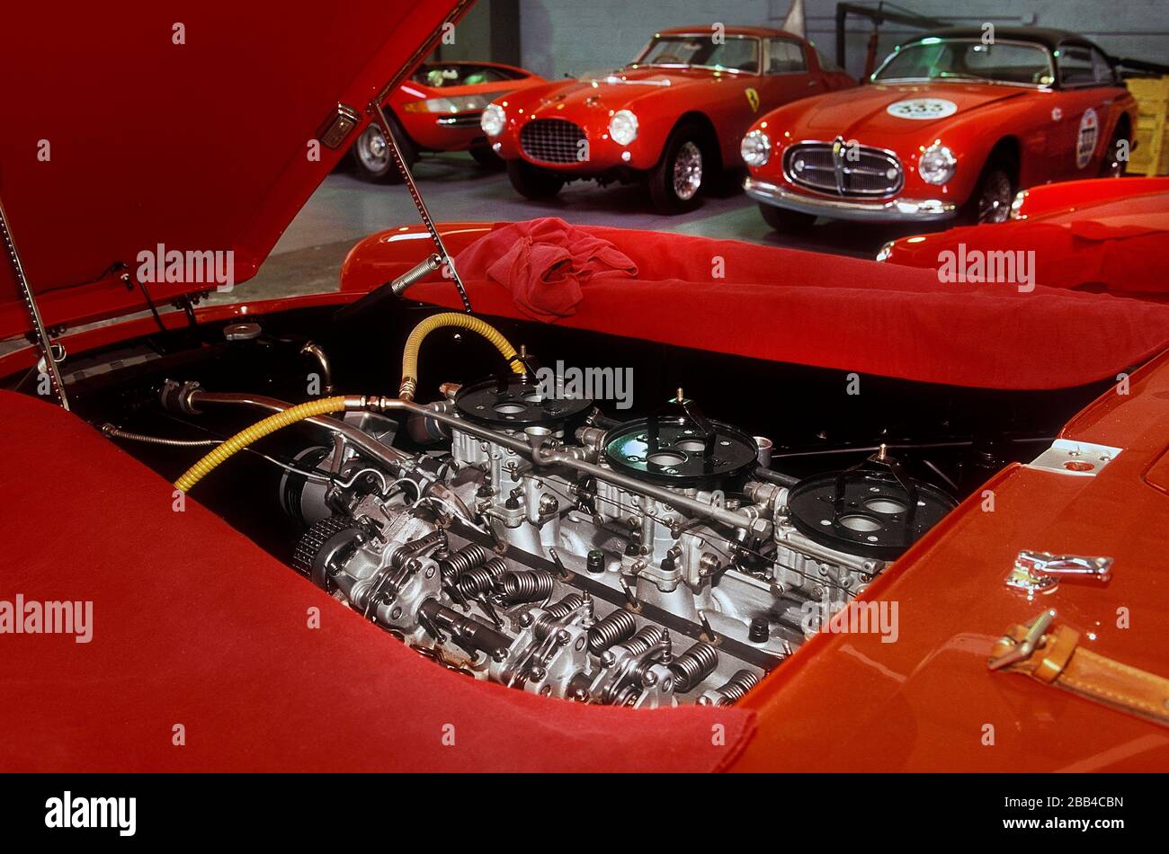 Tillack Restoration Ferrari shop in Redondo Beach California USA Stock ...