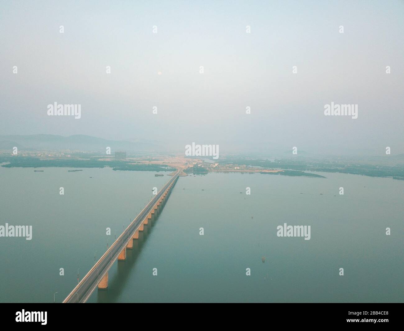 Thi Nai Bridge in Quy Nhon, Vietnam Stock Photo - Alamy