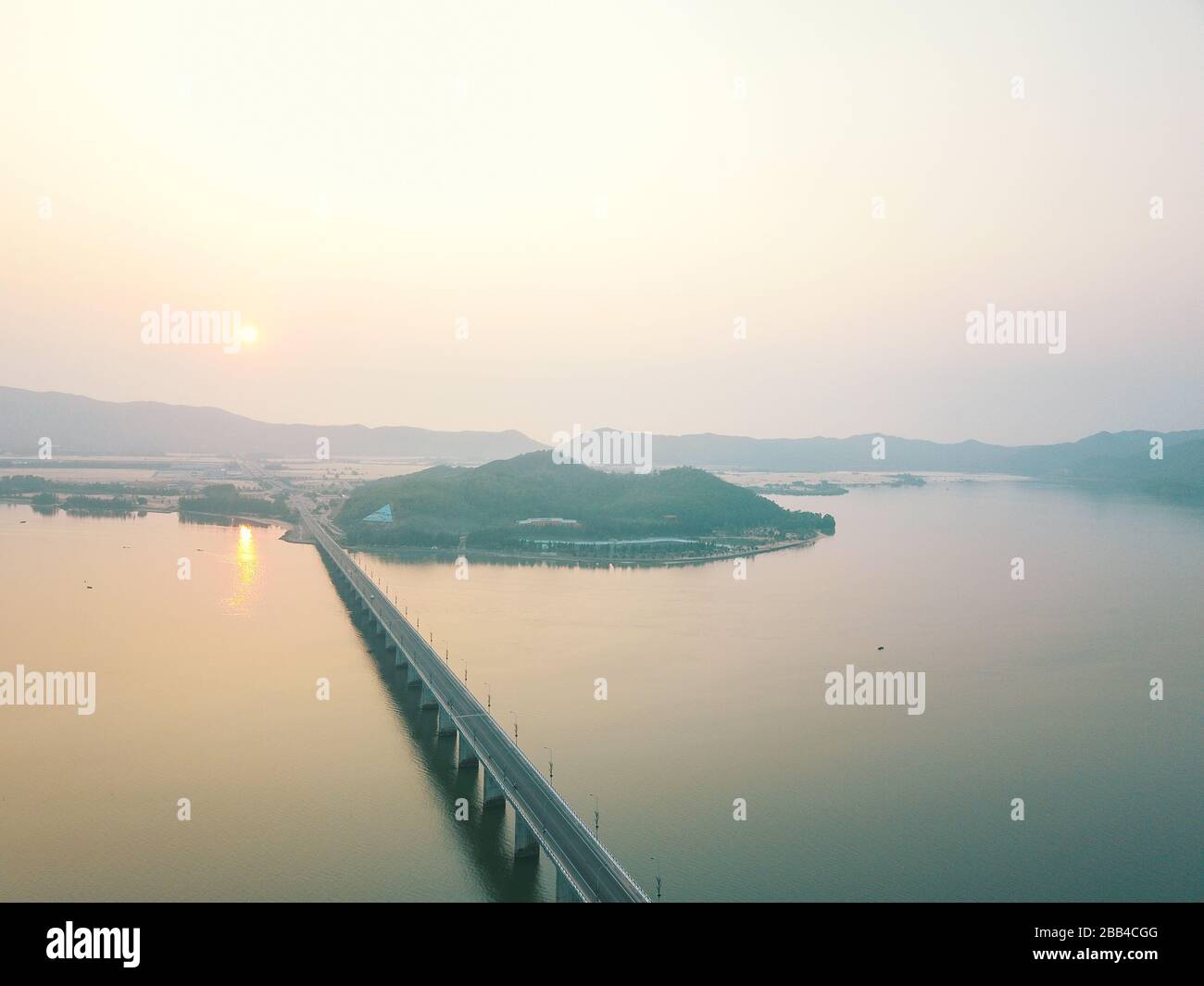 Thi Nai Bridge in Quy Nhon, Vietnam Stock Photo - Alamy