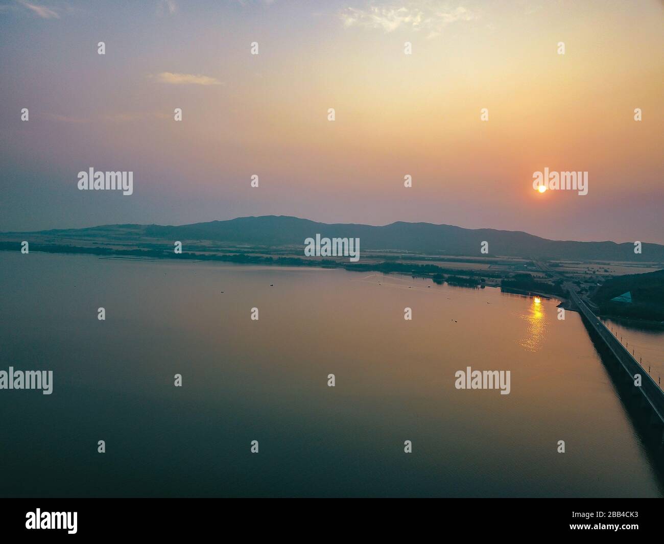 Thi Nai Bridge in Quy Nhon, Vietnam Stock Photo - Alamy