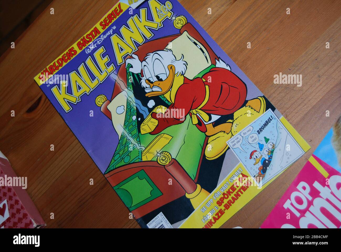 Kalle Anka swedish comic - Stockholm, Sweden Stock Photo - Alamy