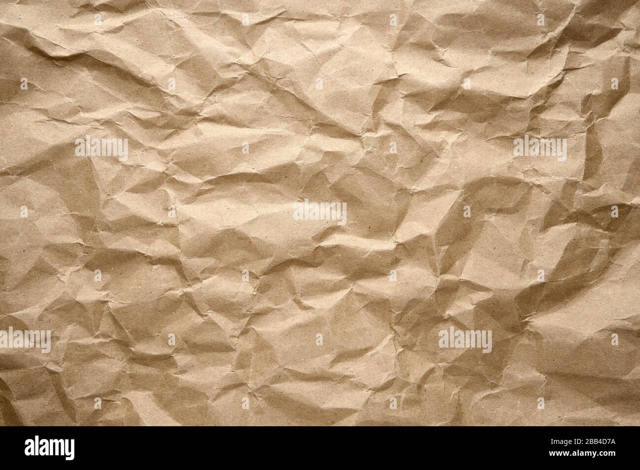 Old wrinkled brown paper close up hi-res stock photography and images ...