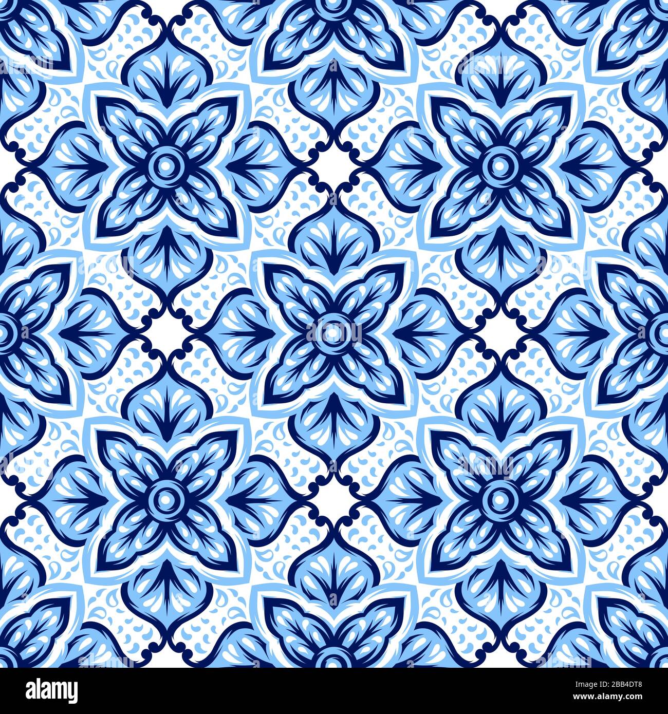 Italian ceramic tile pattern. Mediterranean porcelain pottery Stock ...