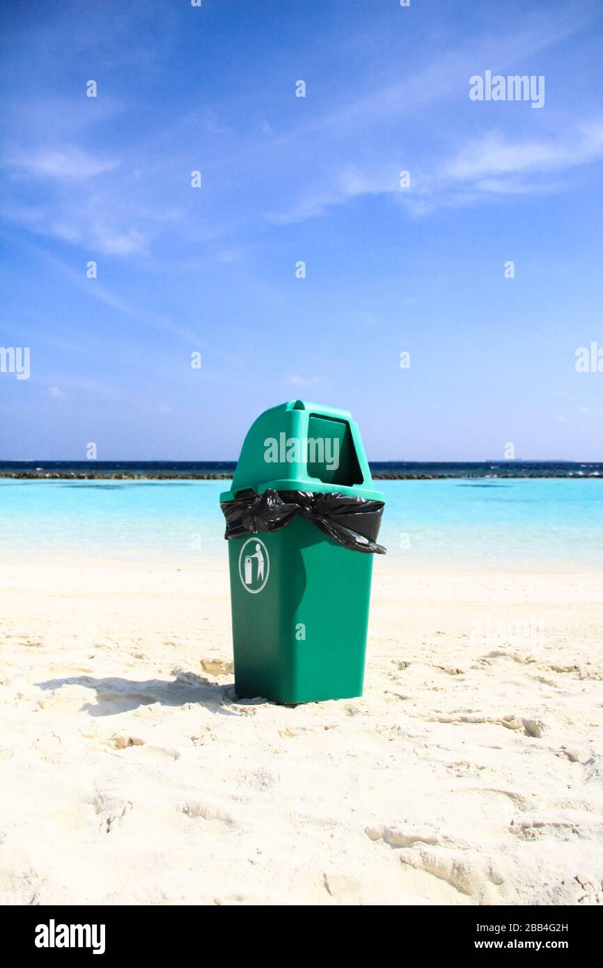 Recycle Trash In Ocean