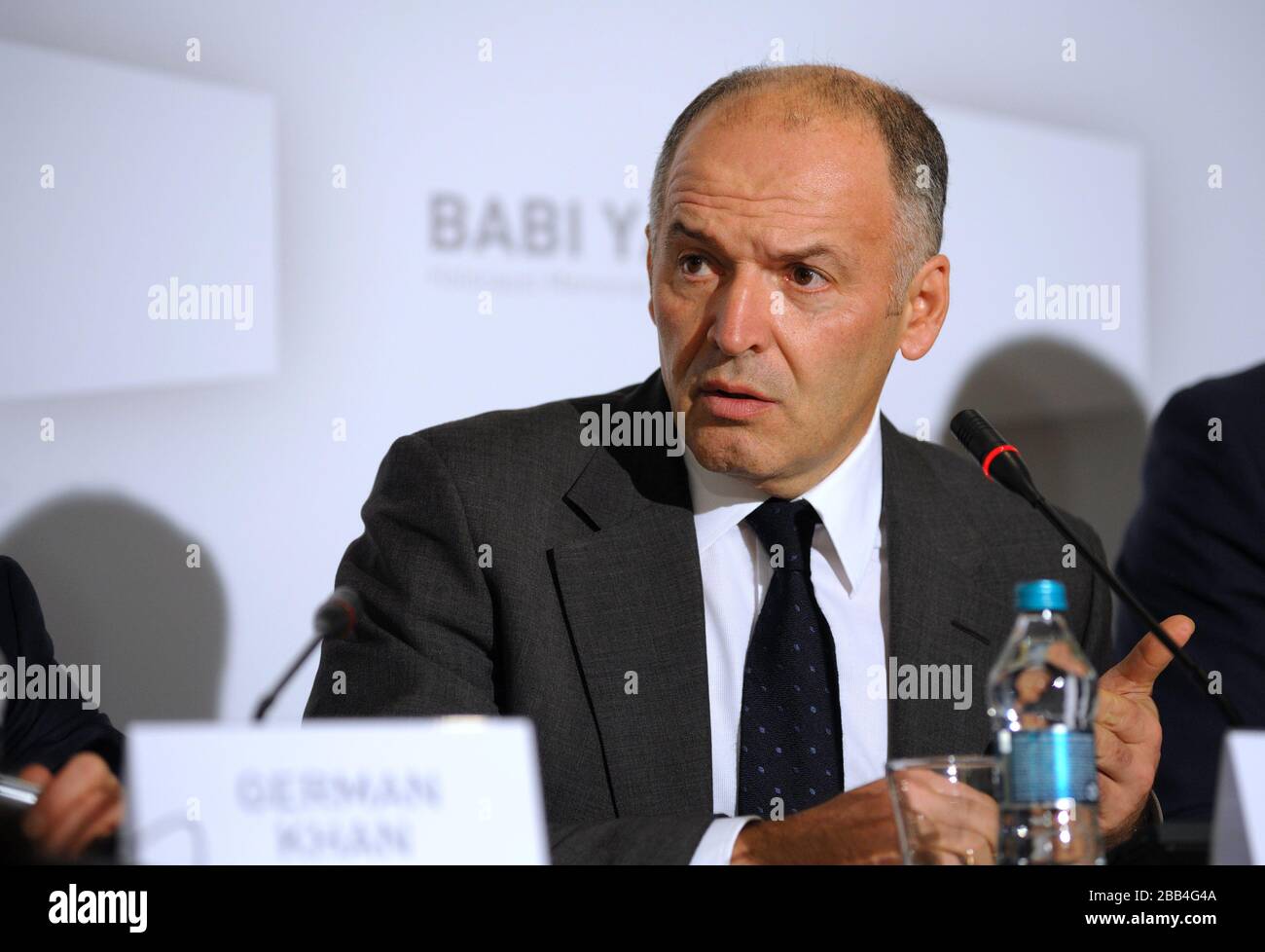 Victor Pinchuk, Ukrainian businessman and oligarch, keeping speech ...