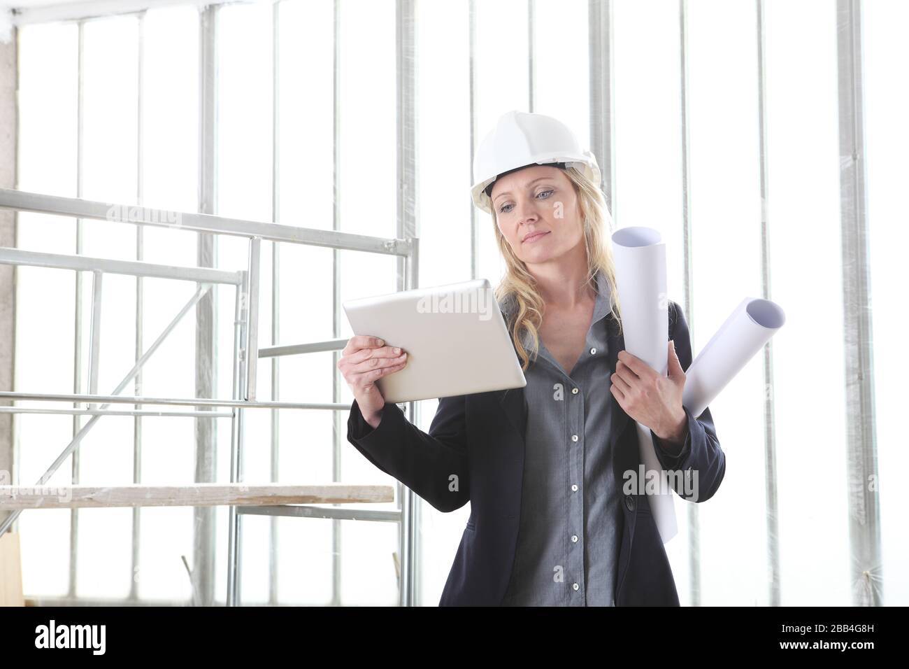 The construction site of th hi-res stock photography and images - Alamy