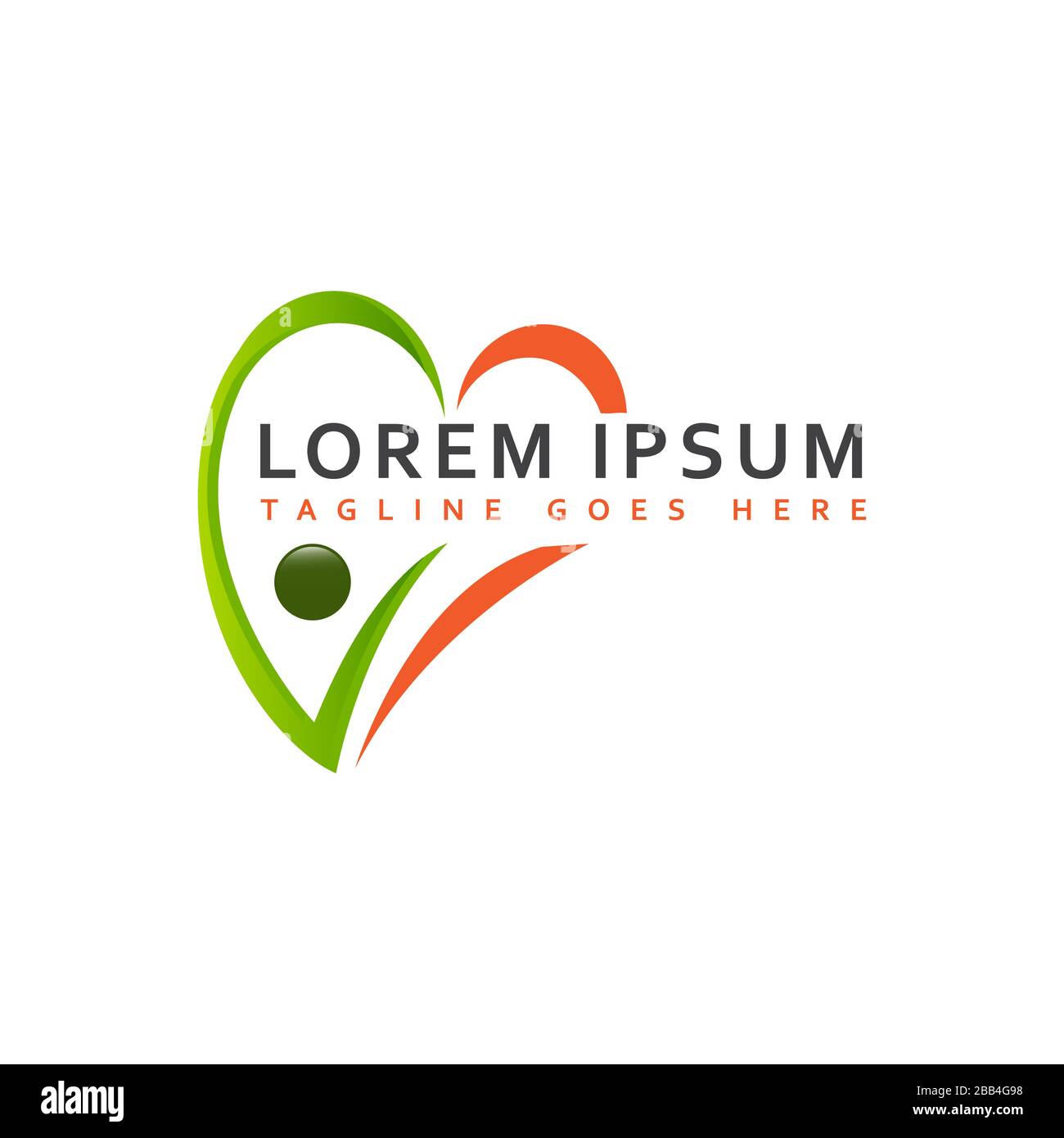 simple powerfull Healthy Community Abstract People Logo Icon Symbol ...