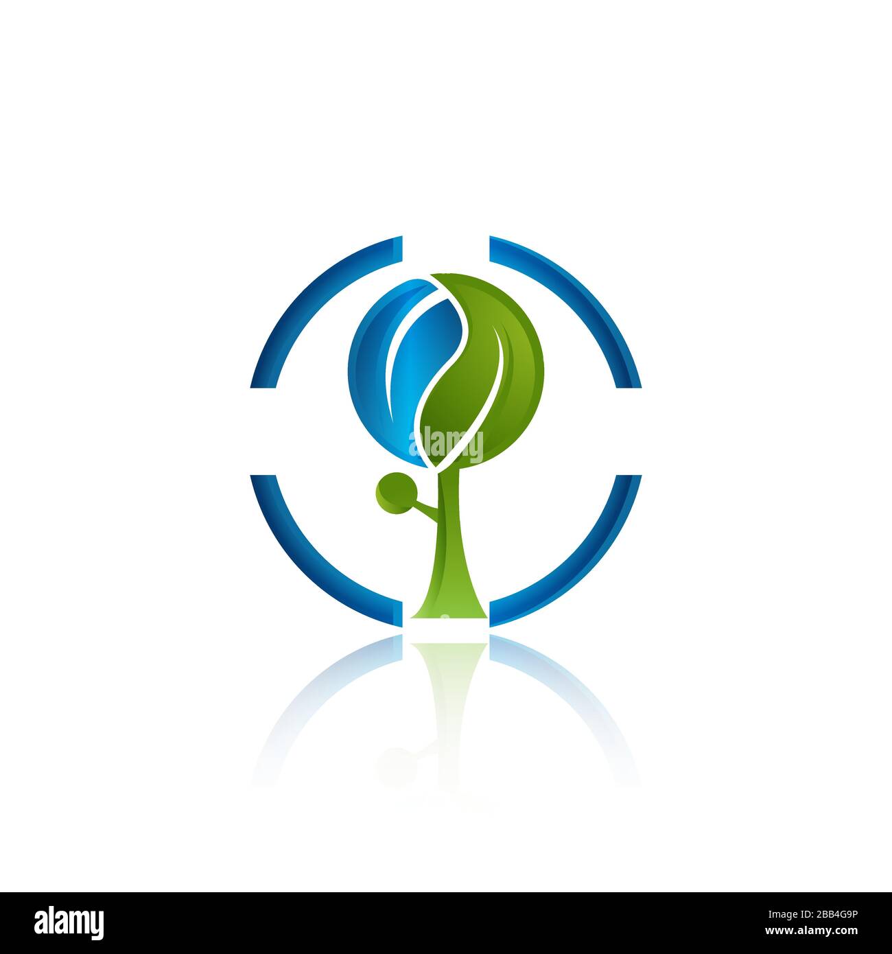 Green Environmentally Eco Friendly Renewable symbol ecology logo design ...
