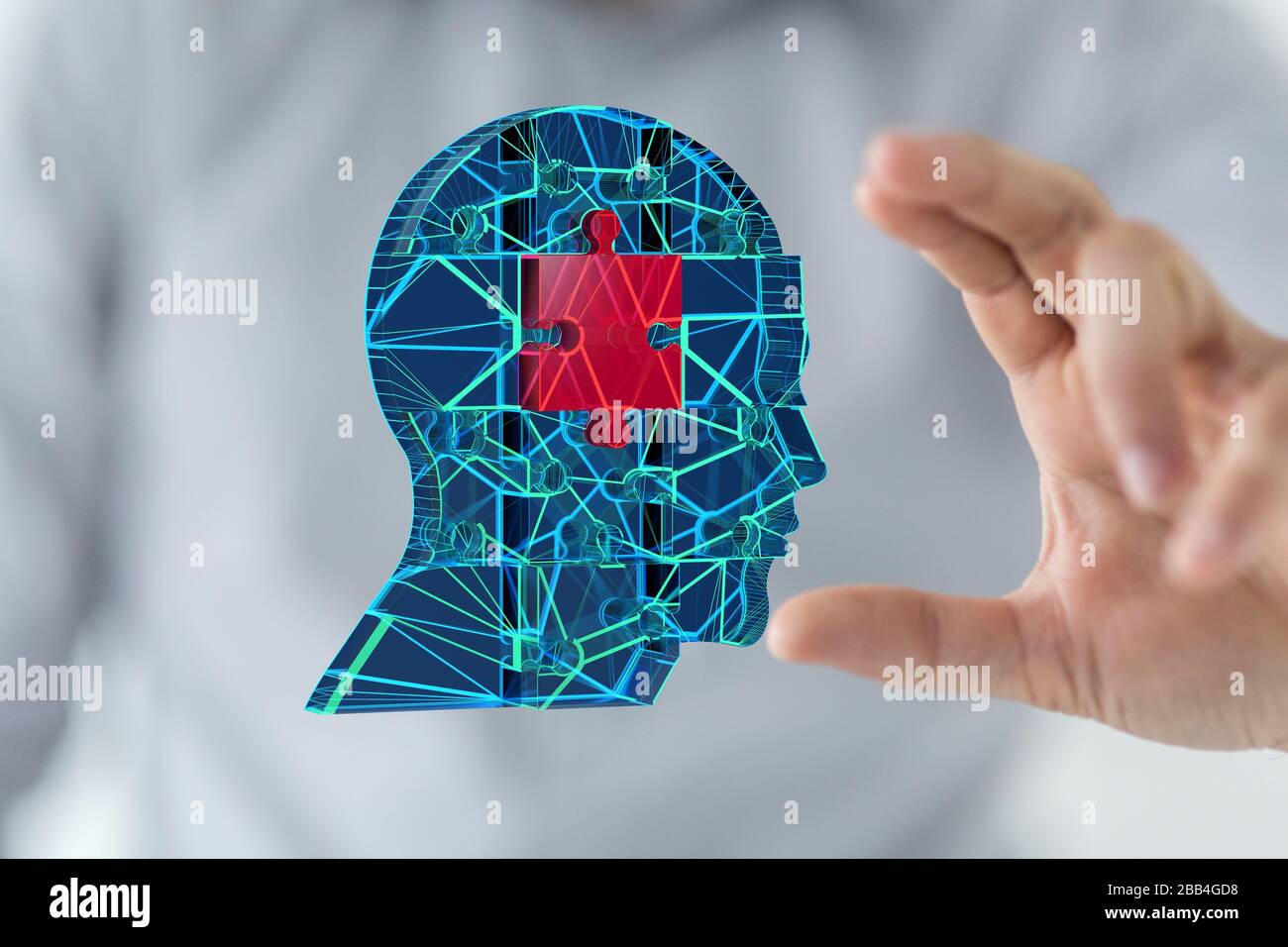 A Mind, brain power and energy concept Stock Photo - Alamy